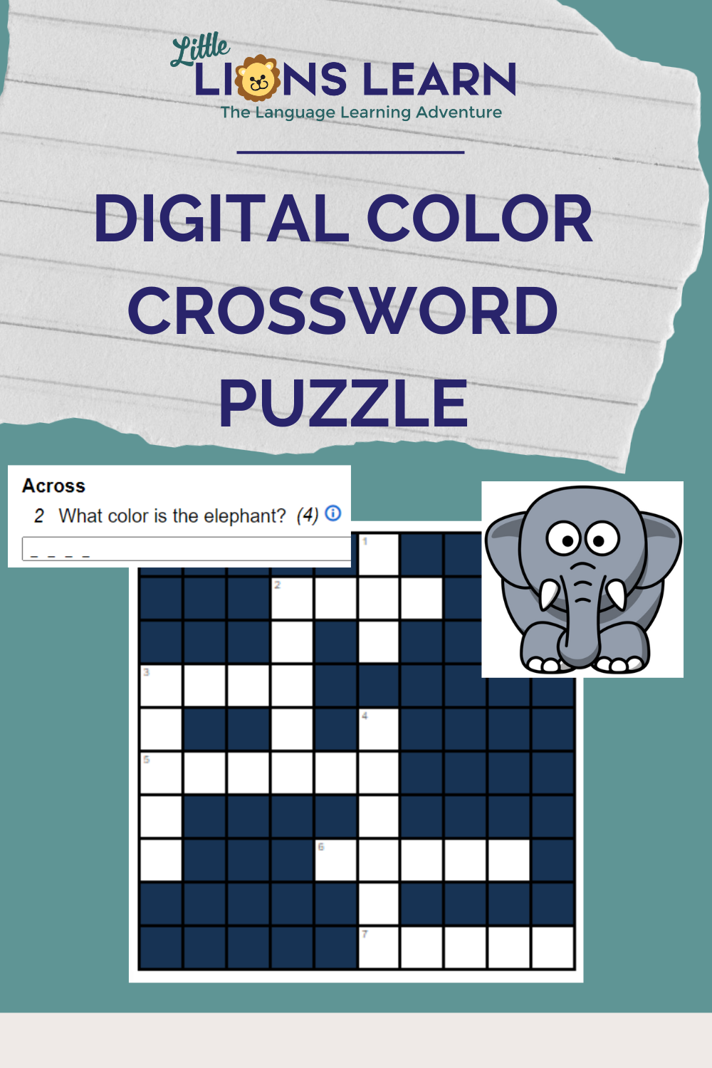 Online Color Identification Activities- English – Little Lions Learn